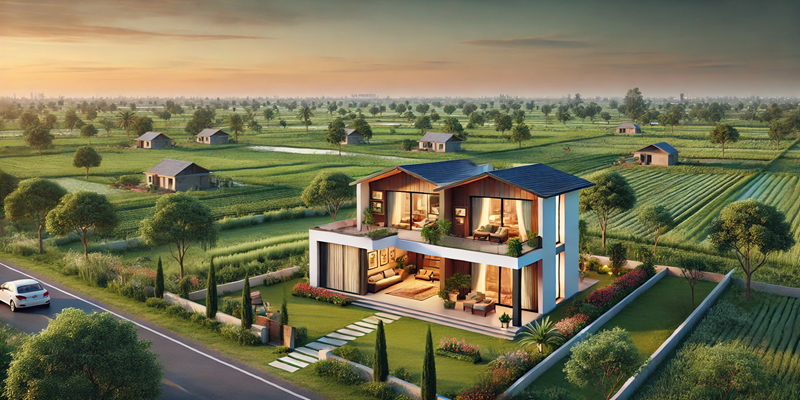 Farmhouse Plots For sale